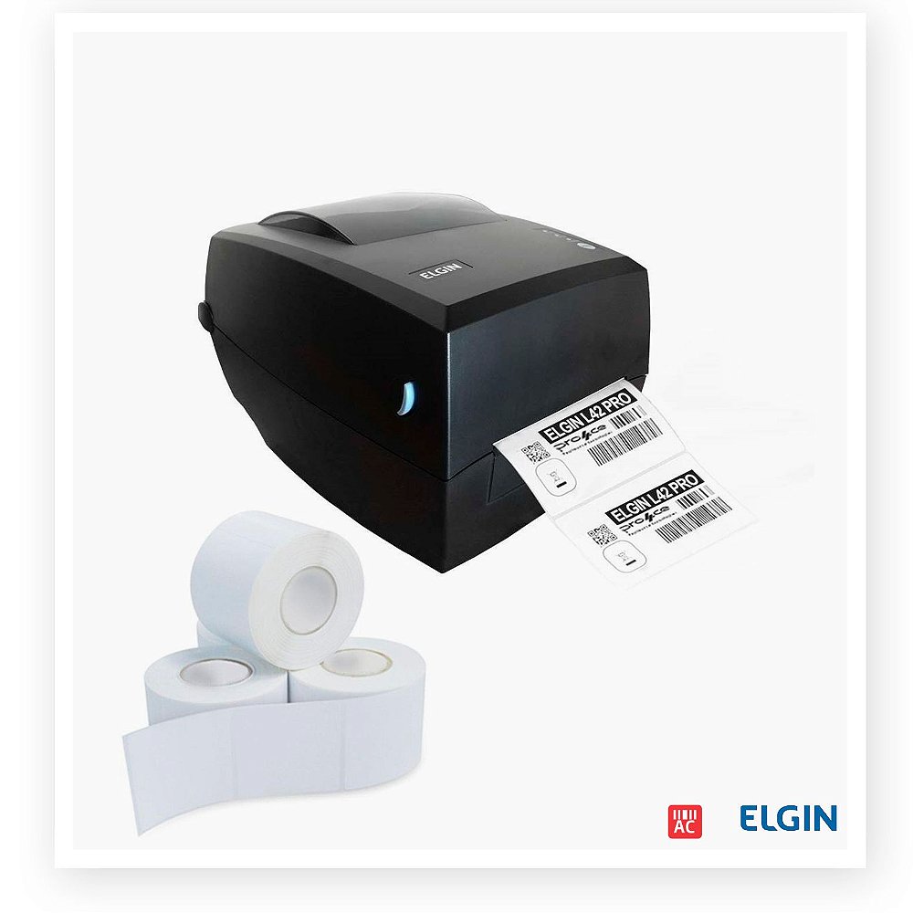 Elgin L42 PRO 203dpi - Impressora de Etiqueta Desktop – Automação Come ...