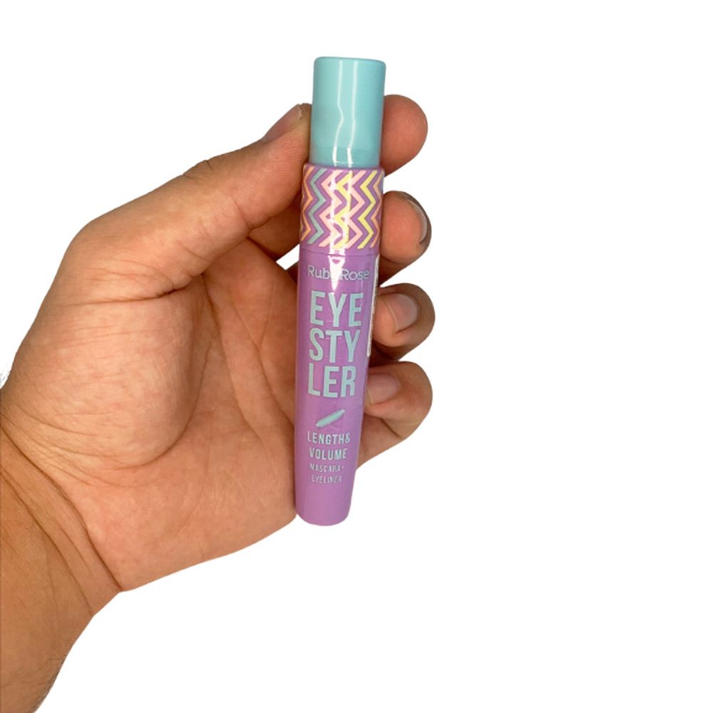 Máscara + Delineador 2 em 1 Eyestyler Ruby Rose HB-8310 virtual make ...