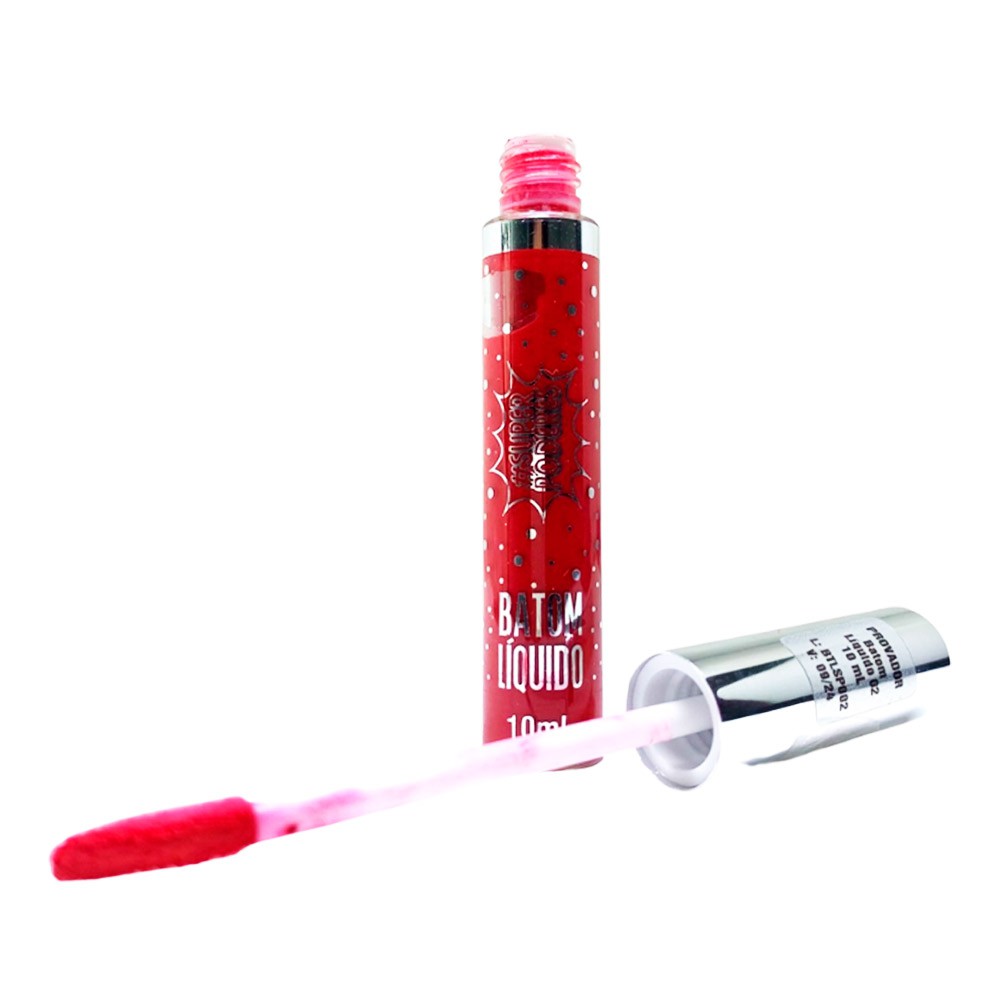 Batom Líquido Super Poderes Kit 06 unid | atacado de make - Virtual ...