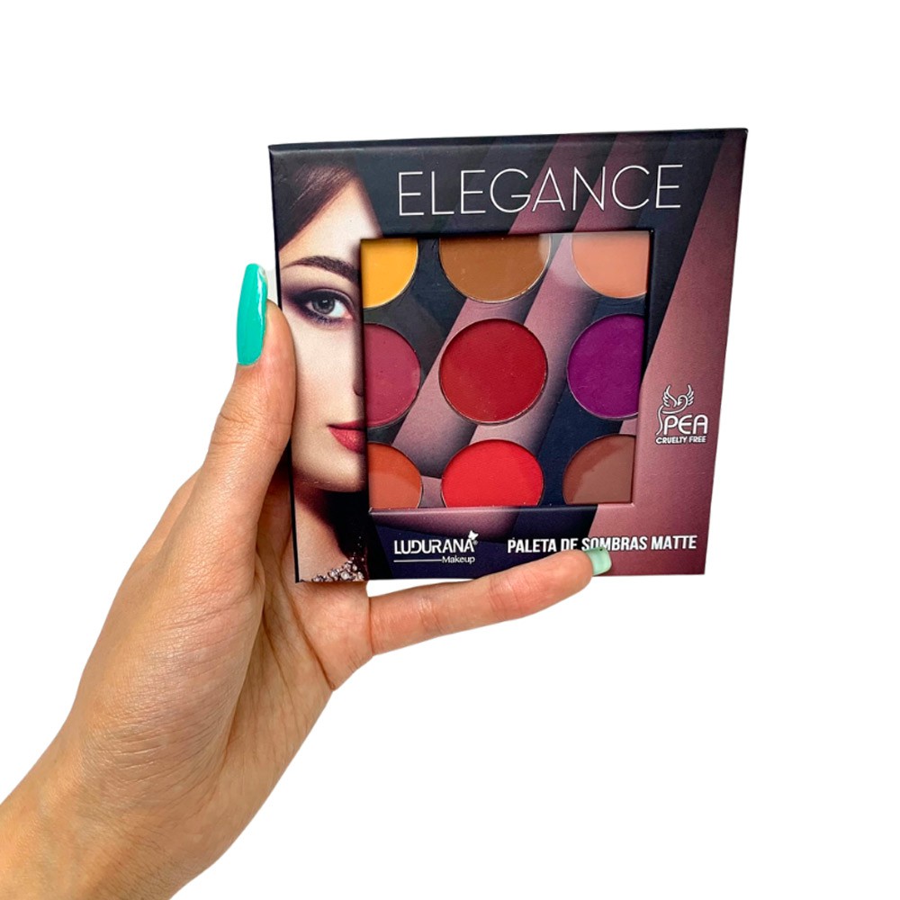Sombras Matte Elegance Ludurana | comprar maquiagem - Virtual Make ...