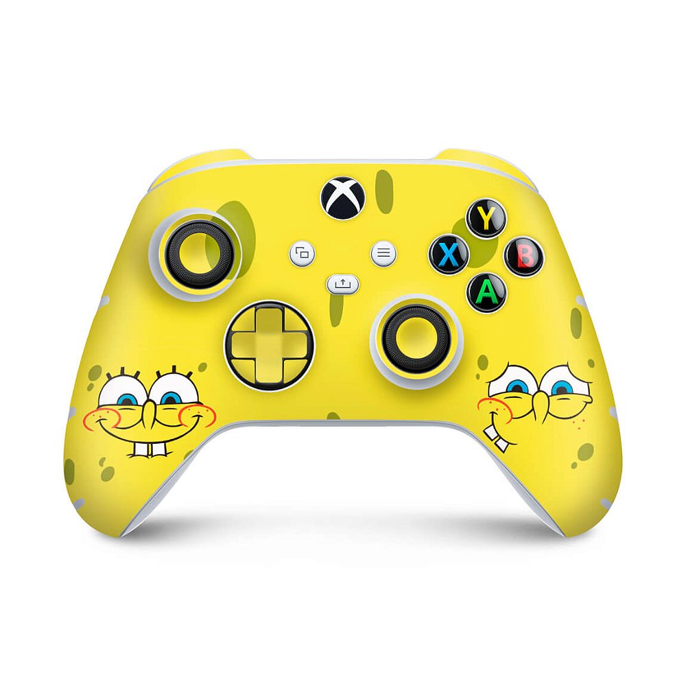 Xbox Series S X Controle Skin - Bob Esponja - Pop Arte Skins Atacado