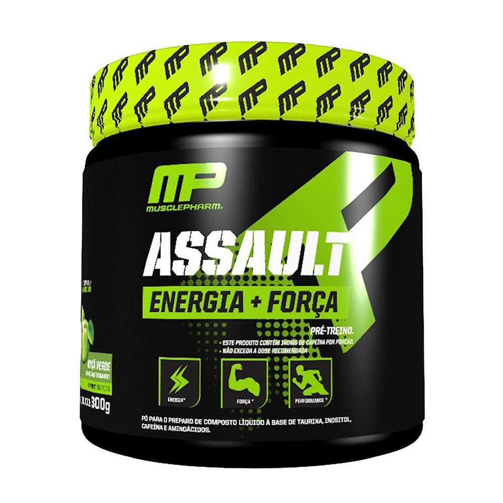 ASSAULT 300G NACIONAL - MUSCLE PHARM. - C&B NUTRITION
