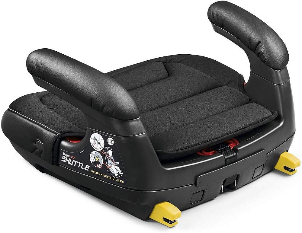 Assento Auto Booster Isofix Viaggio 2-3 Shuttle Licorice - Baby Lover