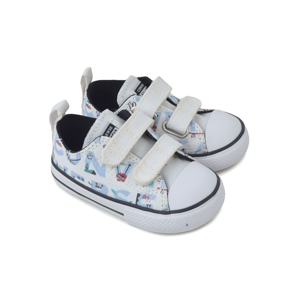 Tênis Infantil Converse All Star Chuck Taylor Branco CK0990 - Estrela ...