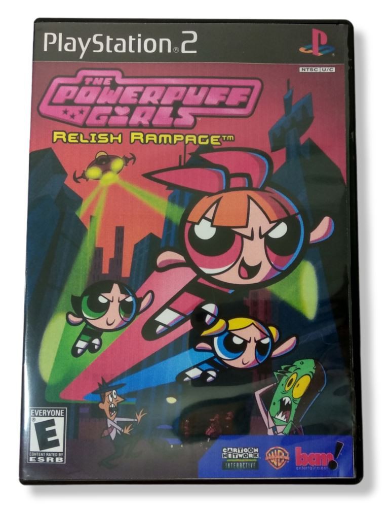 The Powerpuff Girls Relish Rampage [REPRO-PACTH] - PS2 - Sebo dos Games ...