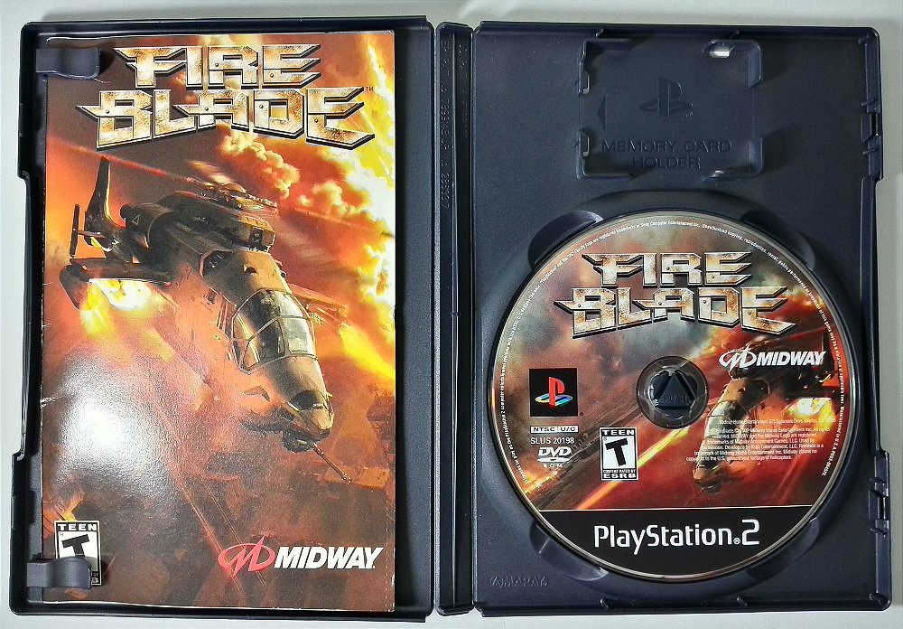 Fire Blade Original - PS2 - Sebo dos Games - 8 anos! Games Antigos e ...