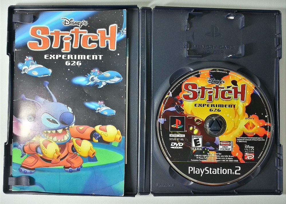 Stitch Original - PS2 - Sebo dos Games - 9 anos! Games Antigos e Usados ...