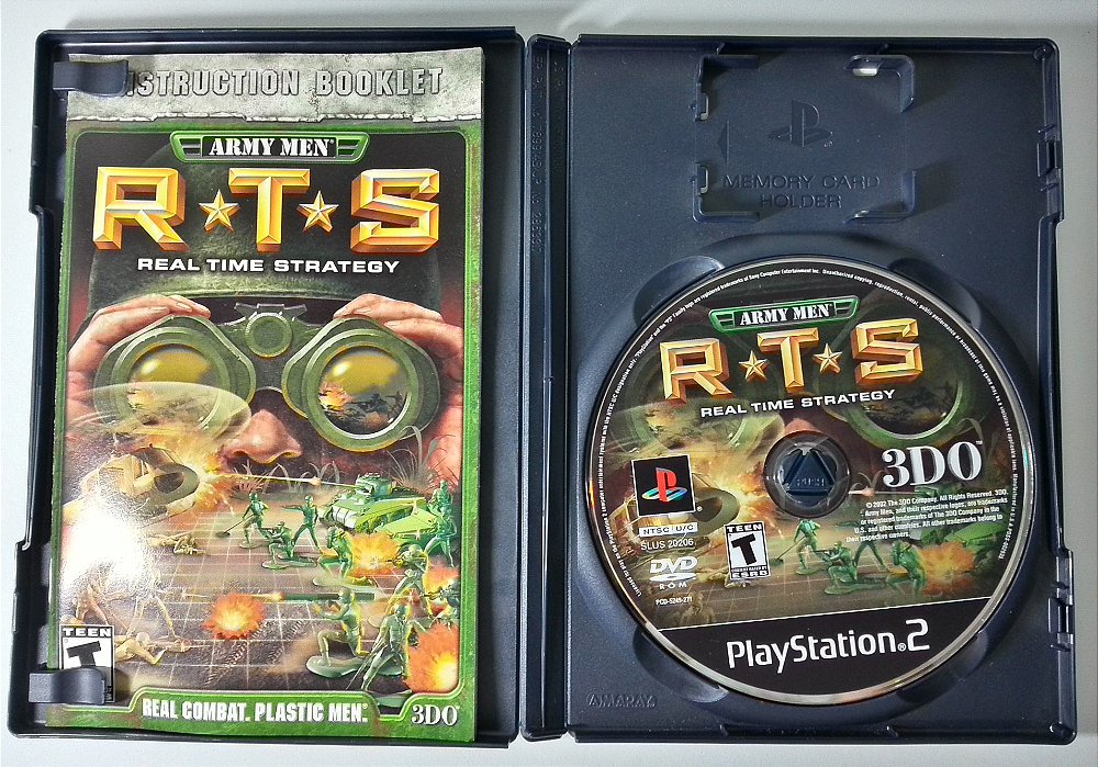 Army men RTS Original - PS2 - Sebo dos Games - 8 anos! Games Antigos e ...