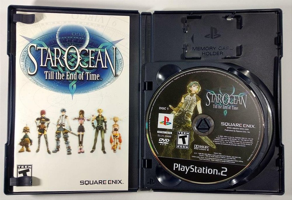 Star Ocean Till the End of Time Original - PS2 - Sebo dos Games - 8 ...