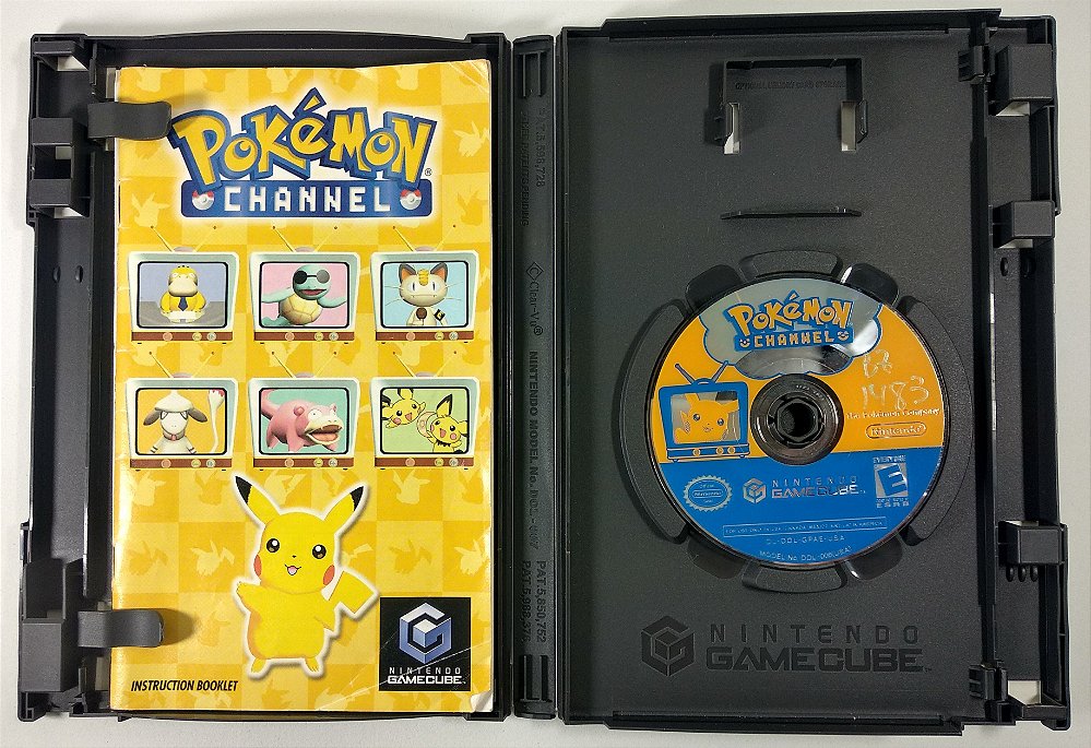 Pokemon Channel Original - GC - Sebo dos Games - 8 anos! Games Antigos ...