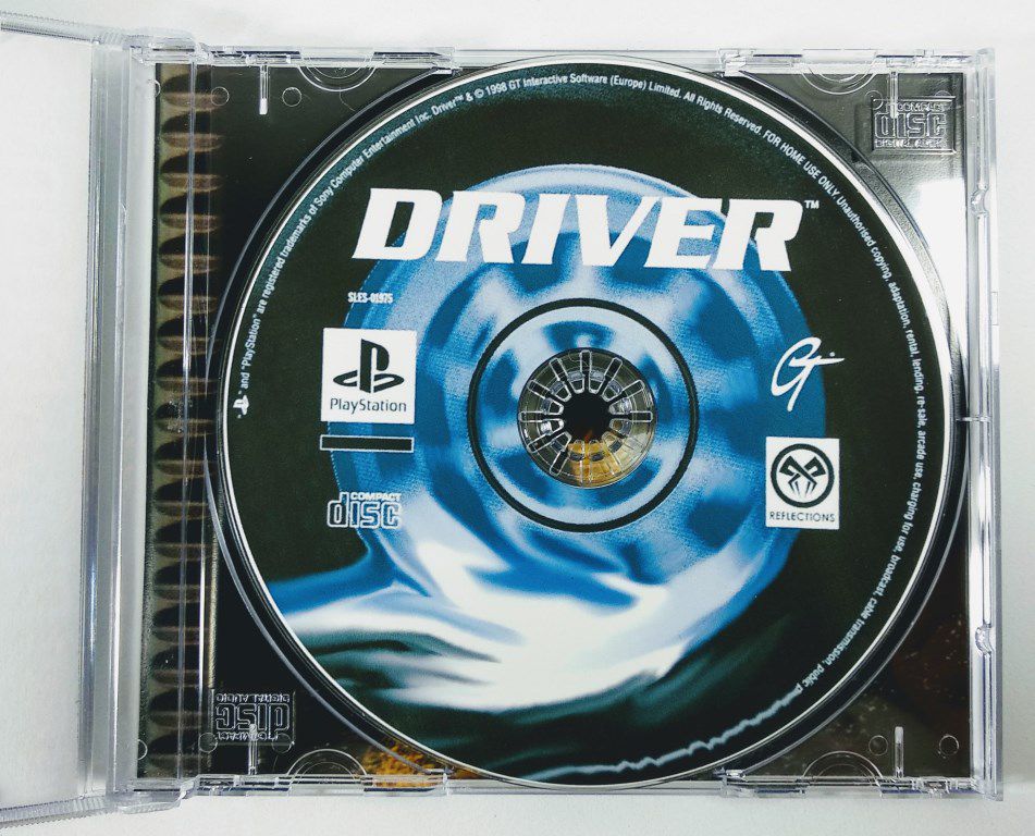 Driver [REPLICA] - PS1 ONE - Sebo dos Games - 8 anos! Games Antigos e ...