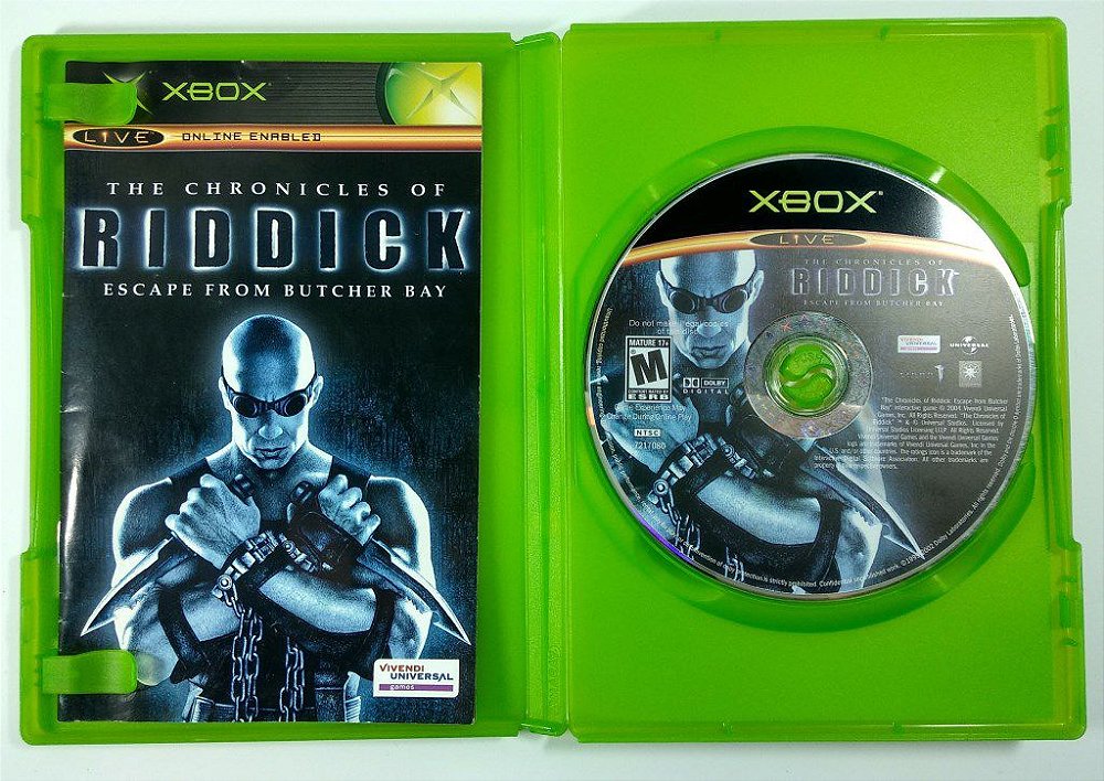 Riddick Original - Xbox Clássico - Sebo dos Games - 9 anos! Games ...