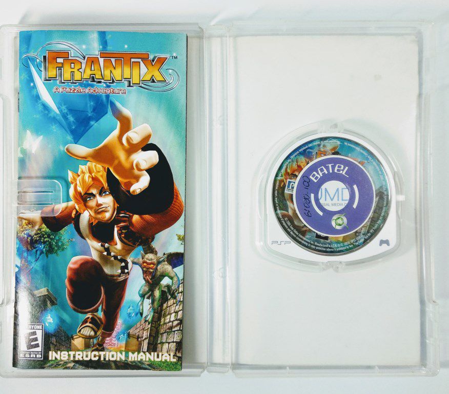 Frantix a puzzle adventure Original - PSP - Sebo dos Games - 9 anos ...