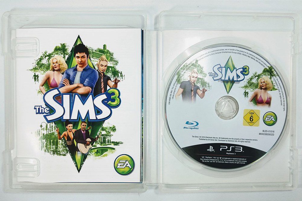 The Sims 3 - PS3 - Sebo dos Games - 8 anos! Games Antigos e Usados, do ...