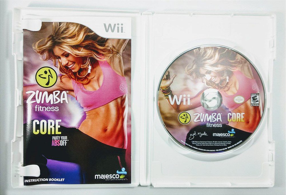 Jogo Zumba Fitness Core - Wii - Sebo dos Games - 9 anos! Games Antigos ...