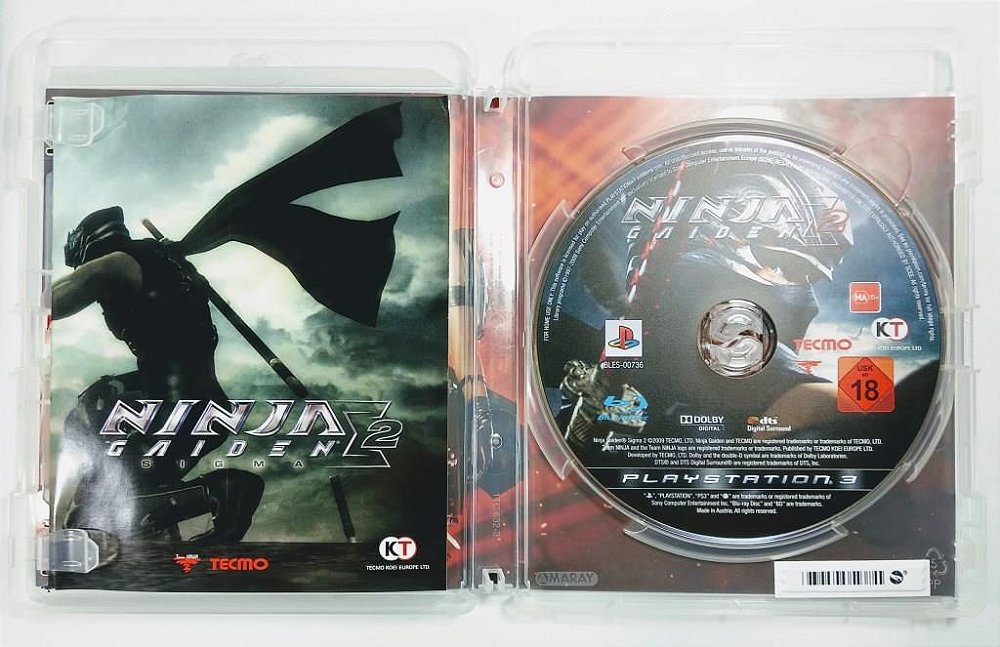 Jogo Ninja Gaiden Sigma 2 - PS3 - Sebo dos Games - 9 anos! Games Antigos e Usados, do Atari ao PS5