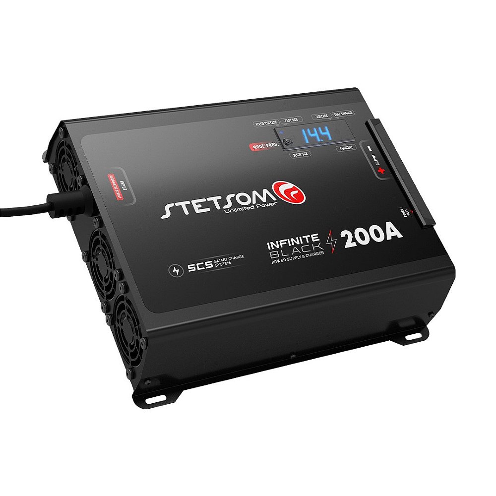 Fonte e carregador Stetsom 200A | Compre na G2 Distribuidora ...