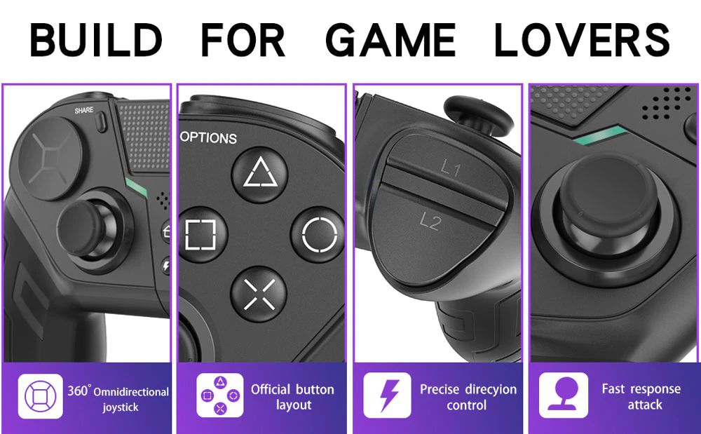 Controle para PS4 Original Modelo novo - Lefal Cold