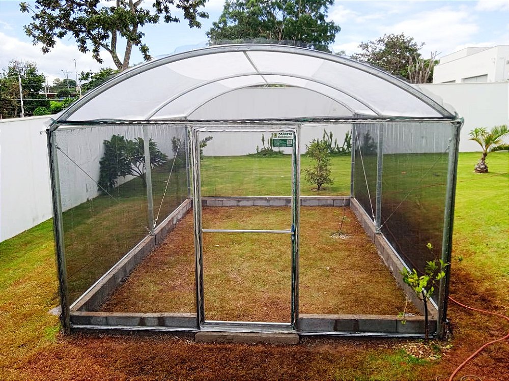Estufa Agrícola Zannahouse 4 00 X 6 00m Zanatta Estufas Agrícolas