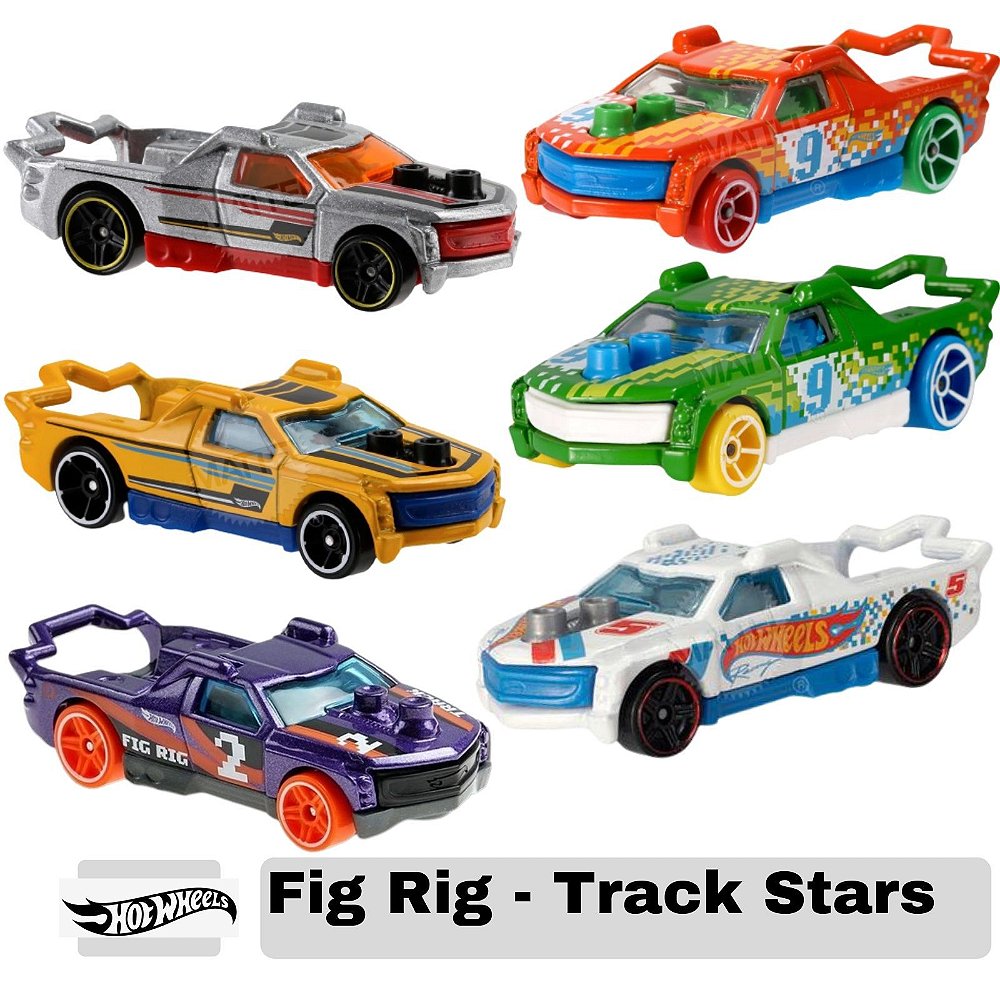 Hot Wheels - Fig Rig - Track Stars - Mini71 na Web