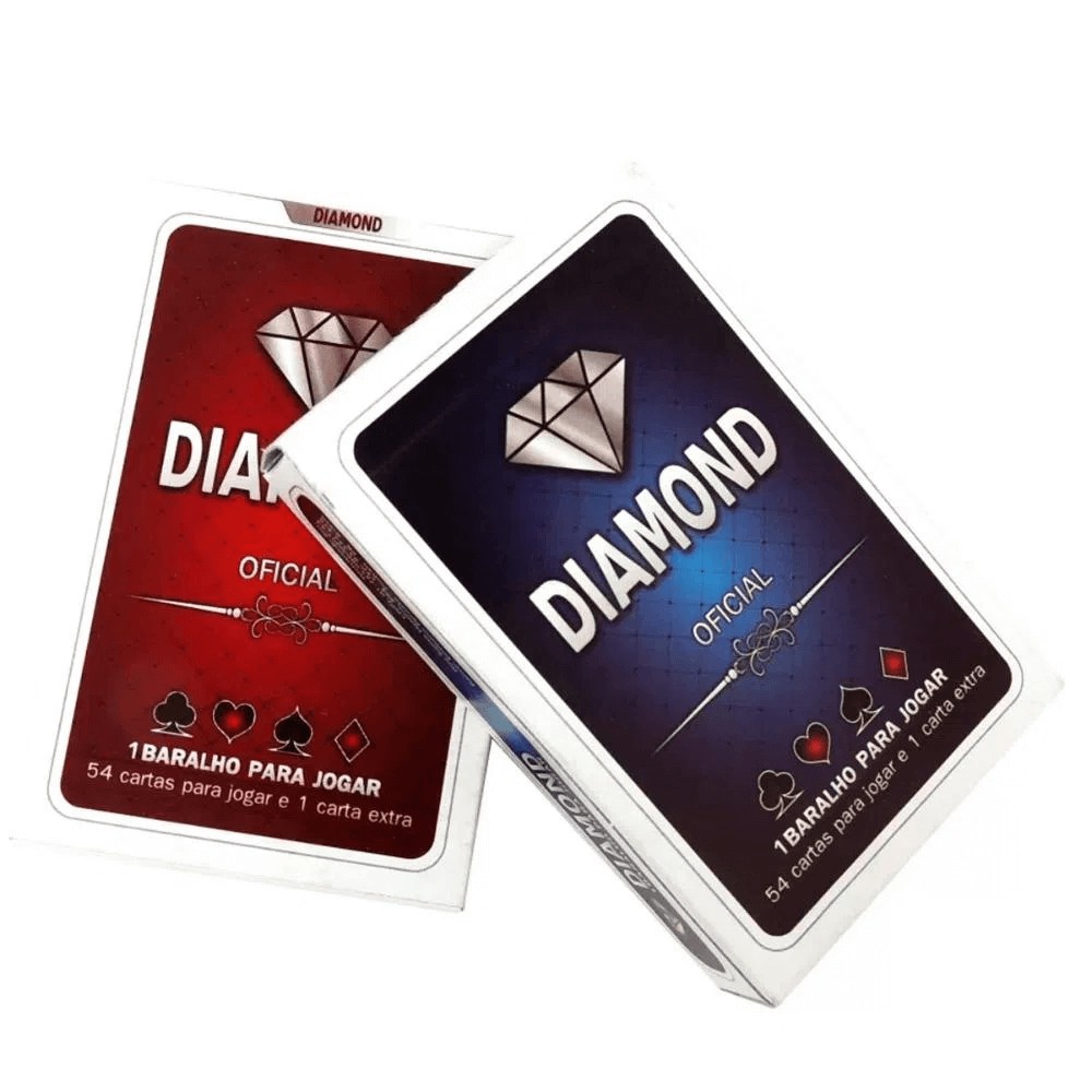Jogo De Cartas Baralho Diamond Oficial - Mini71 na Web