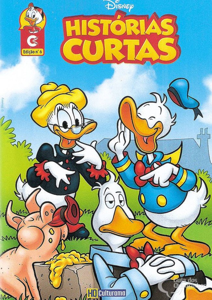 HQs Disney - Gibi em quadrinhos Histórias Curtas Disney edição 6 ...