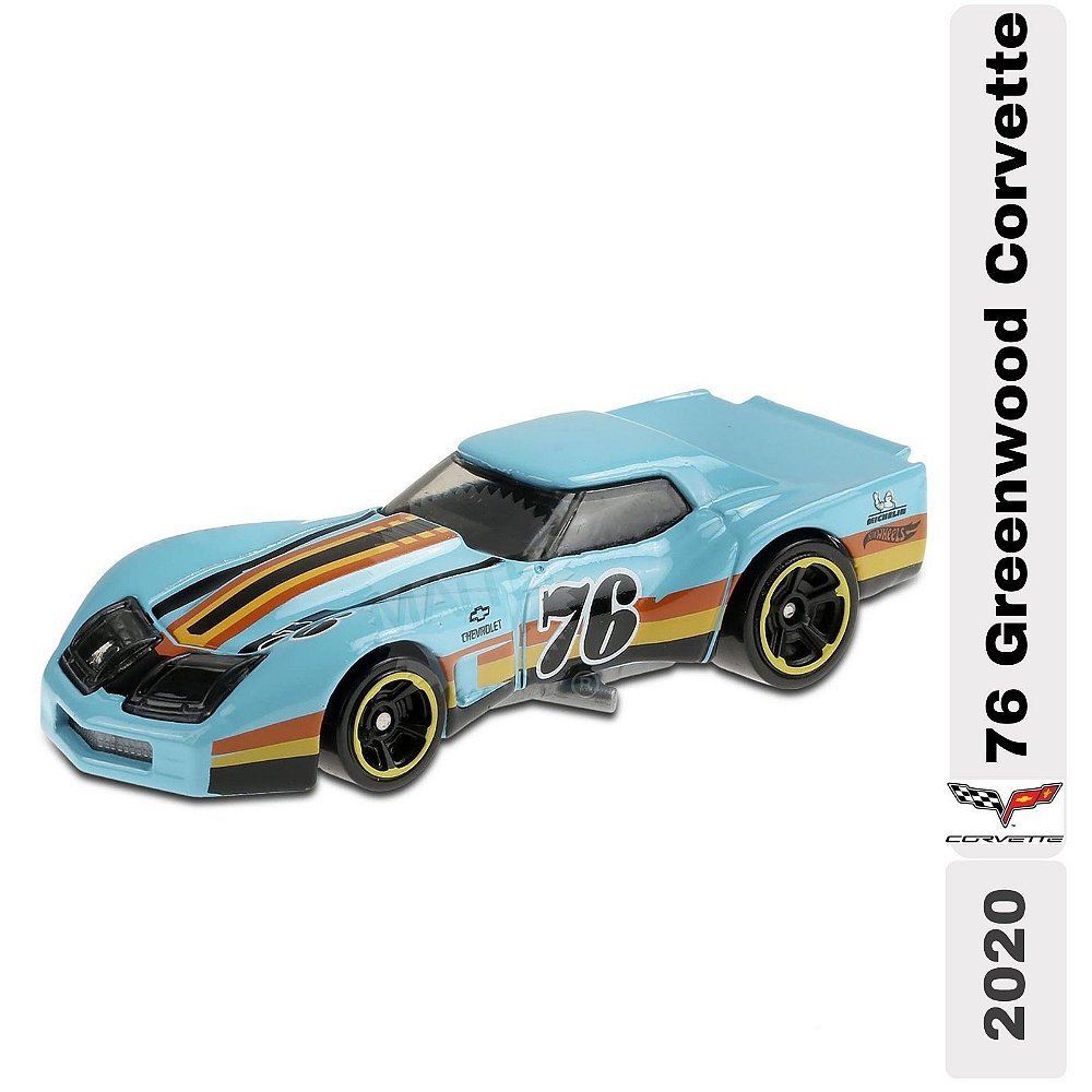 Hot Wheels - 76 Greenwood Corvette - GHG11 - Mini71 na Web