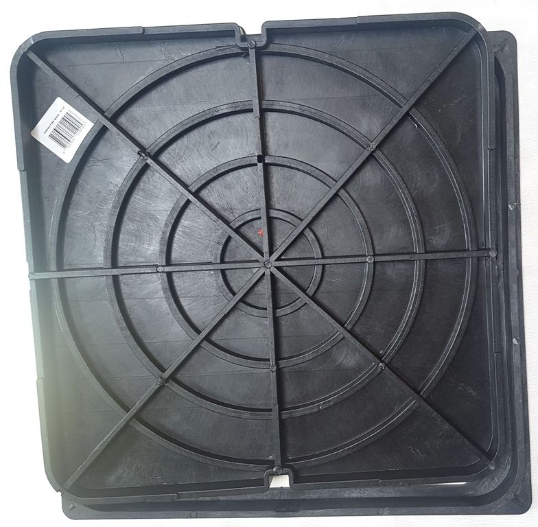 Tampa de PVC para Caixa de Esgoto 40X40 C/ Aro - Casa Multi Variedades