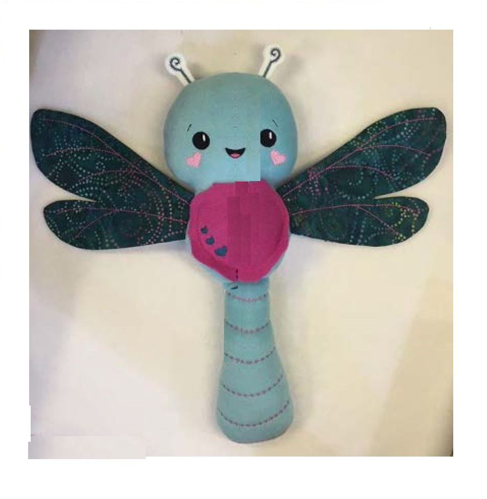 Matriz Bordado Pelúcia Libélula - Matriz Bordados Eletrônicos