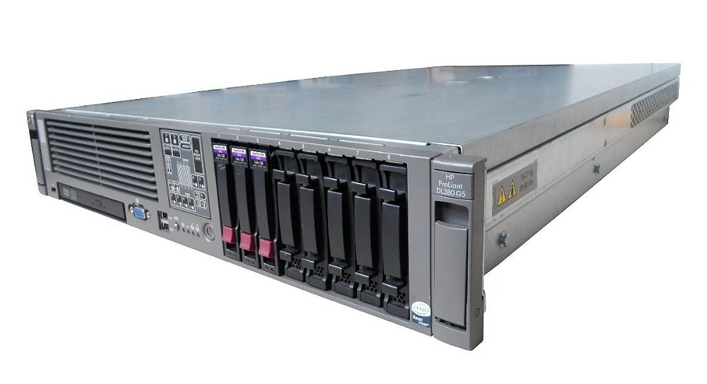 Servidor Hp Dl380 G5 2 Xeon Quad Core 8gb Sem Hd - POP SHOP