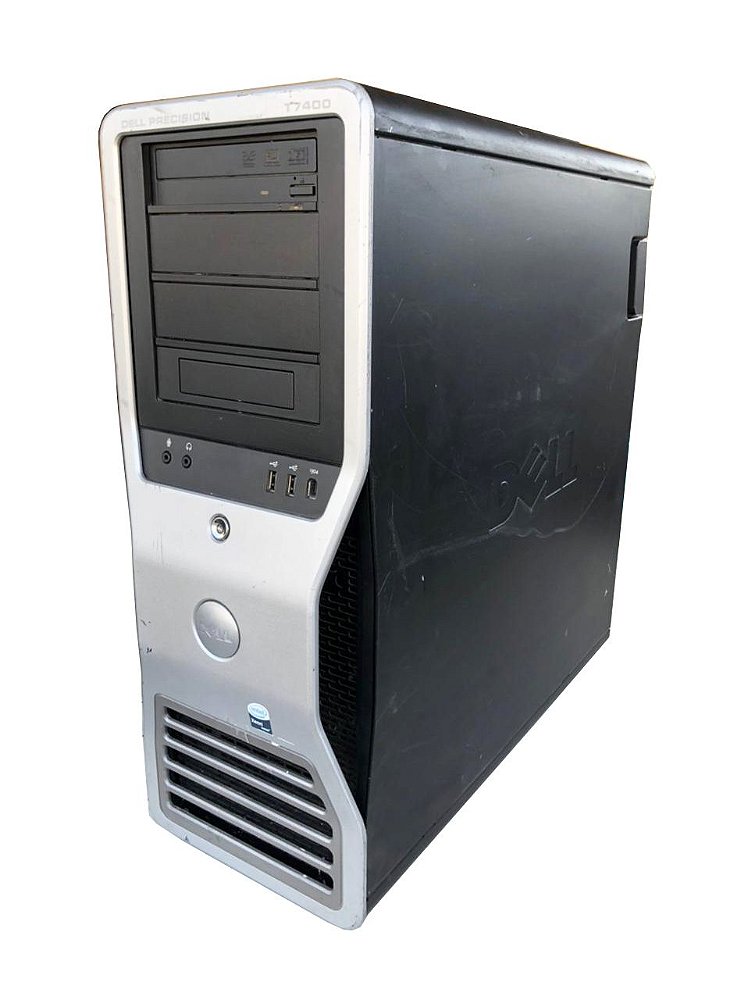 Workstation Dell T7400 2 Xeon QuadCore 16gb 240gb Ssd + 2Tb - POP SHOP