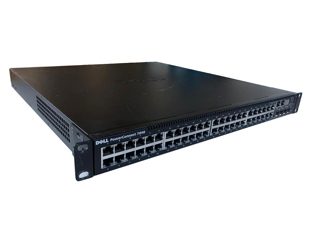 Switch Dell Powerconnect 7048 48P Gigabit + 4 Sfp Fibra 10G - POP SHOP
