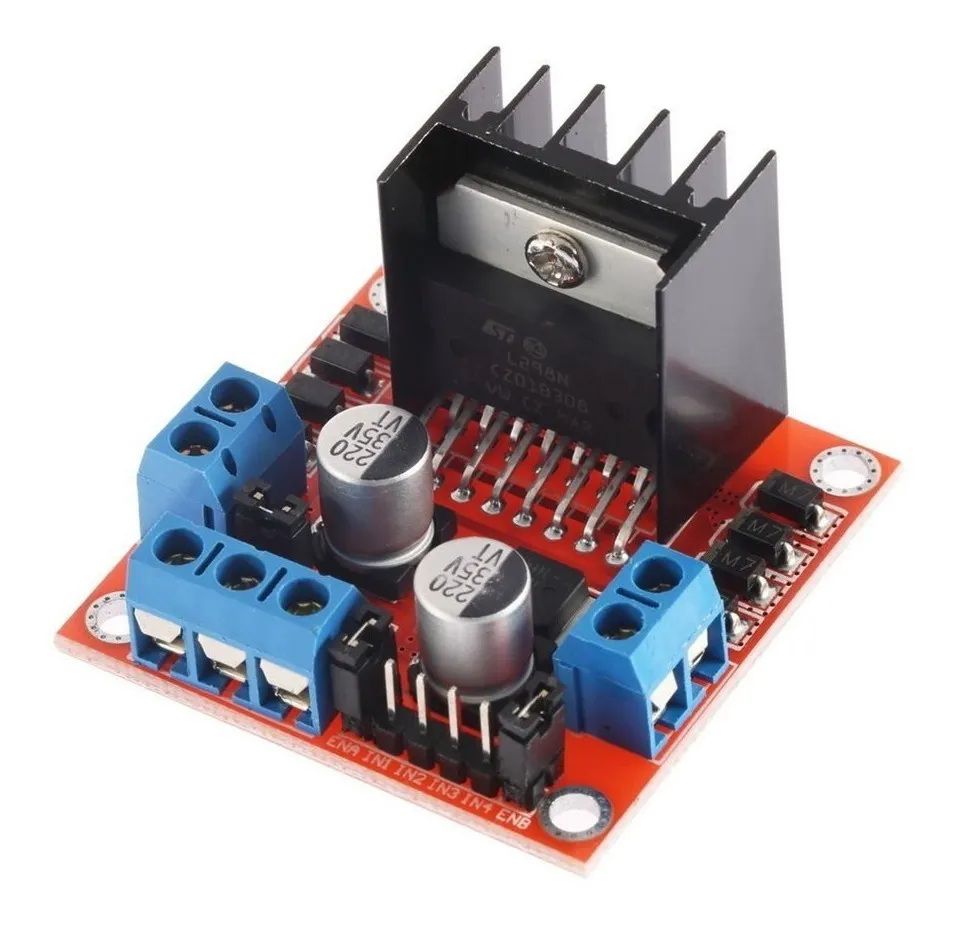 Módulo Ponte H Dupla (2 Canais) L298n Pic - RoboBuilders Produtos ...
