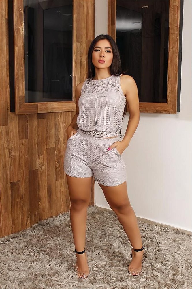 Conjunto de Renda Aberto nas Costas - Roupas femininas, Acessórios ...