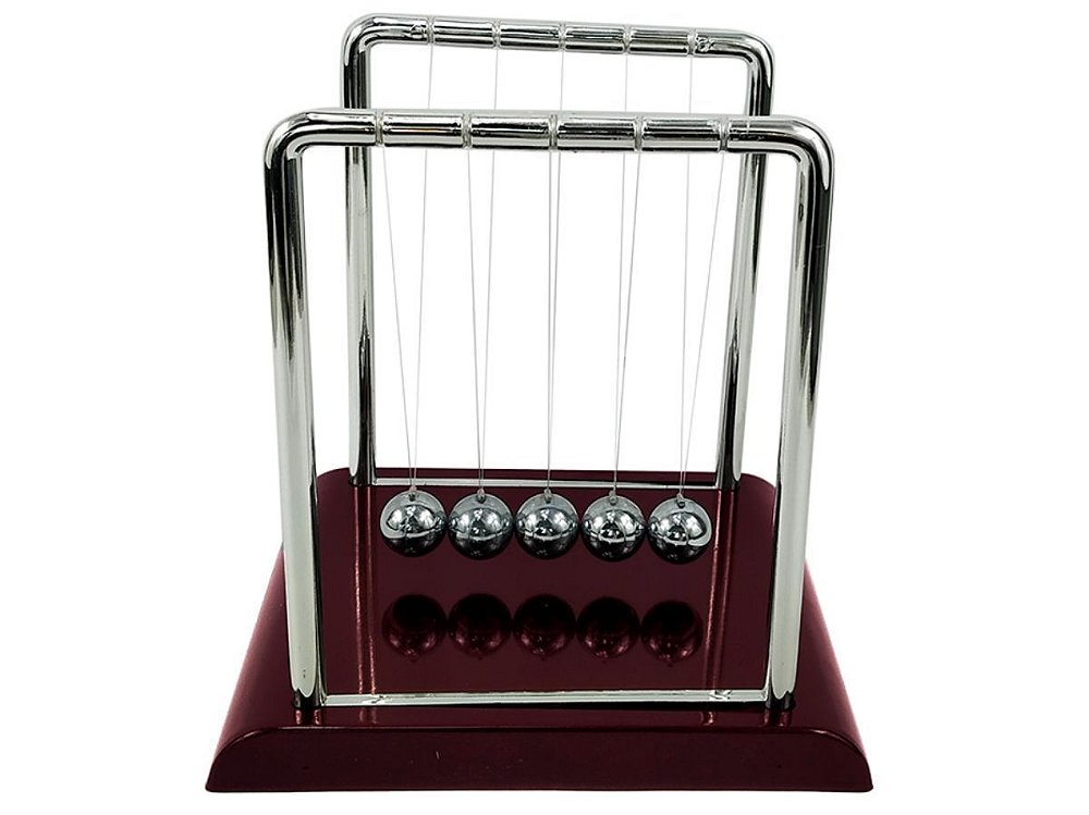Pêndulo De Mesa Newton Balance Balls Grande Decorativo Para Mesa Sala ...