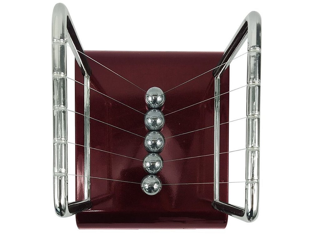 Pêndulo De Mesa Newton Balance Balls Grande Decorativo Para Mesa Sala ...