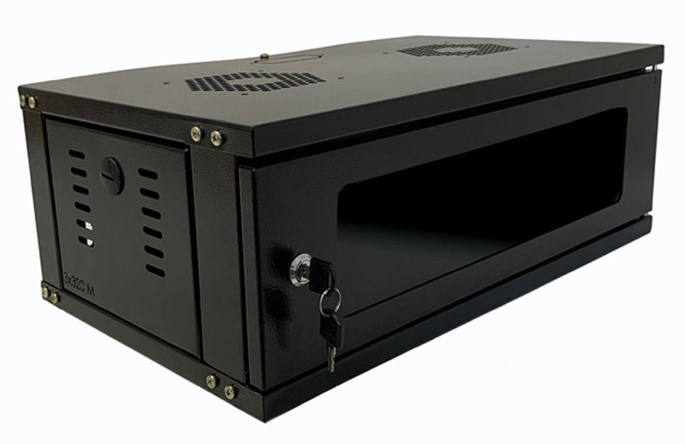 Mini Rack de Parede 3U x 470mm │ rackfort.com.br - Rack para Servidor e ...