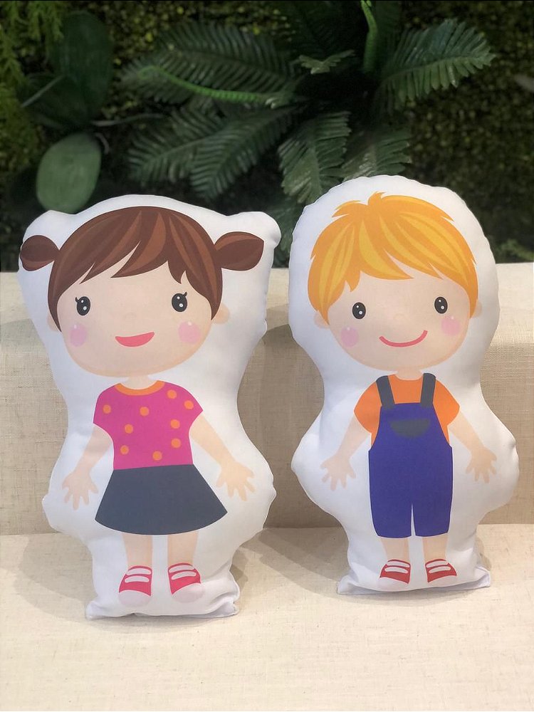 Kit de Almofadas Infantis Crianças - Cola e Decora - Decoração Infantil