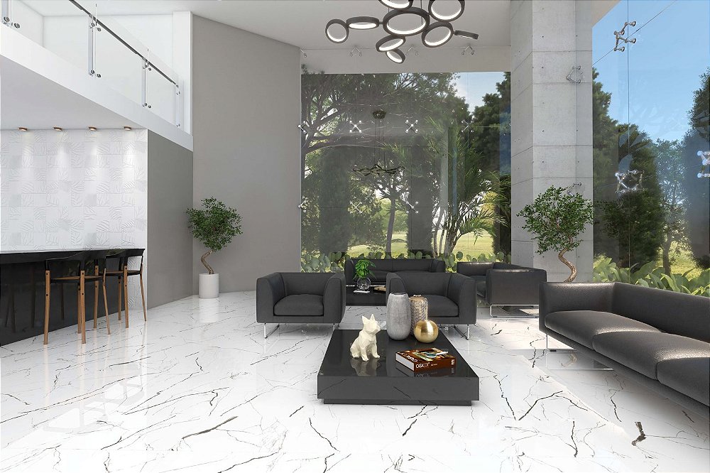 PORCELANATO CALACATTA BLACK POLIDO 1.20X1.20 - Pastilhart - Referência ...