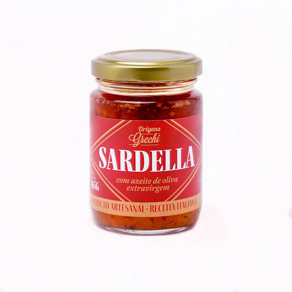 Sardella 165 g - Origens Grechi #antepastosdosdeuses