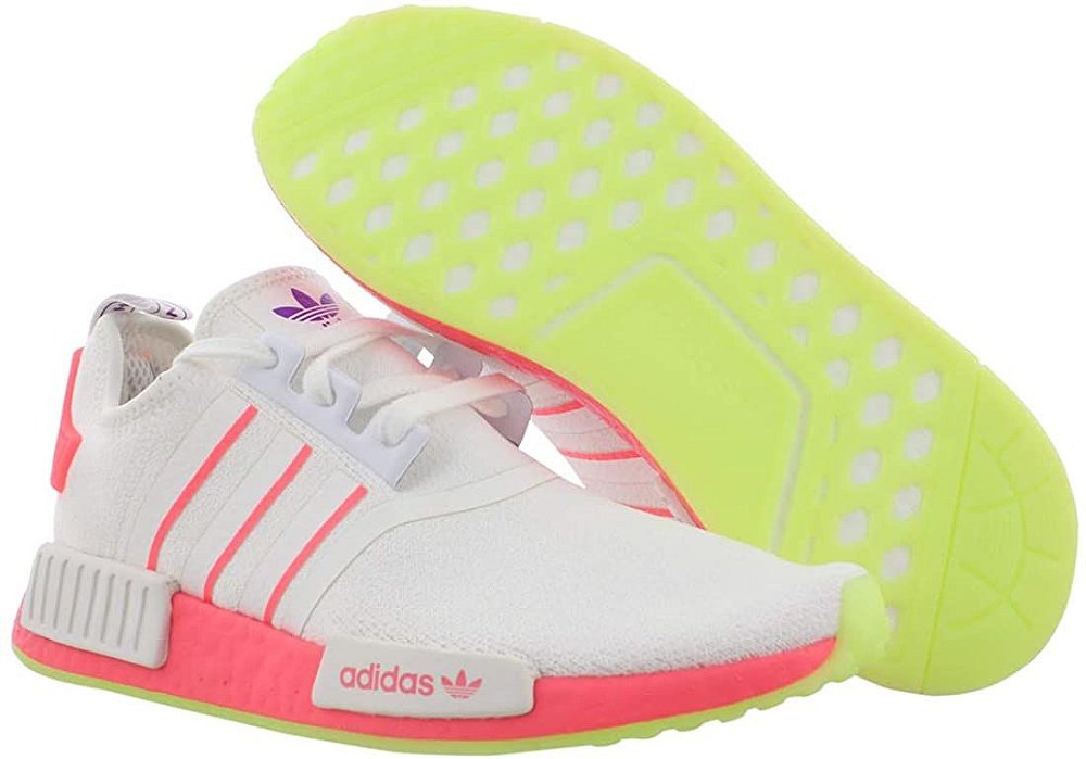 TÊNIS ADIDAS NMD R1 ' WHITE SIGNAL PINK ' - Os melhores Tênis estão aqui