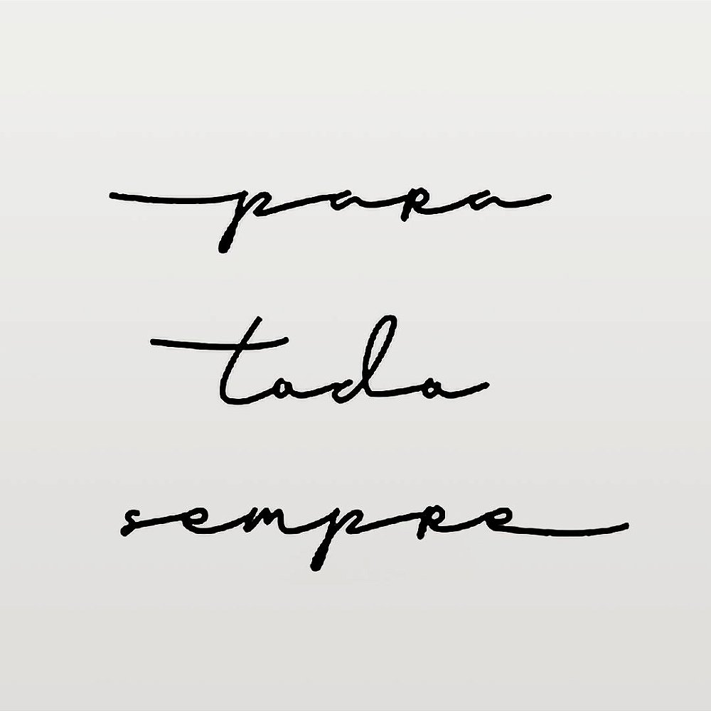 Lettering PARA TODO SEMPRE - Disartes Decor