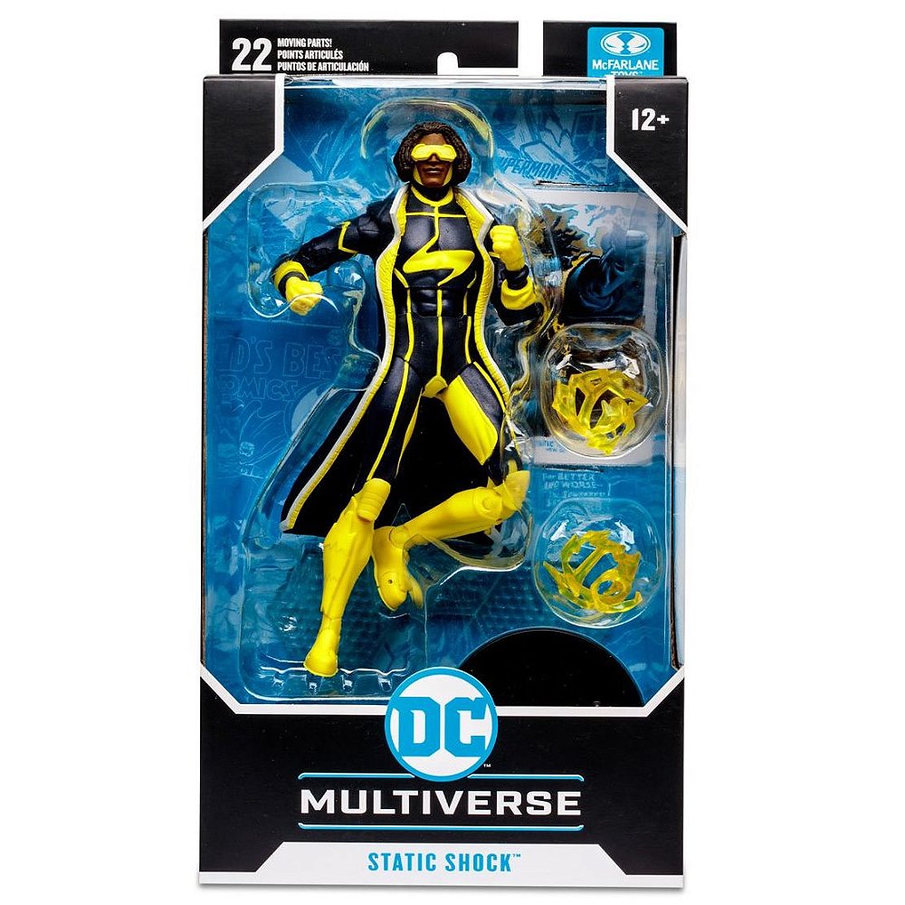 Static Shock McFarlane Toys (Super Choque) - Blister Toys - Action ...