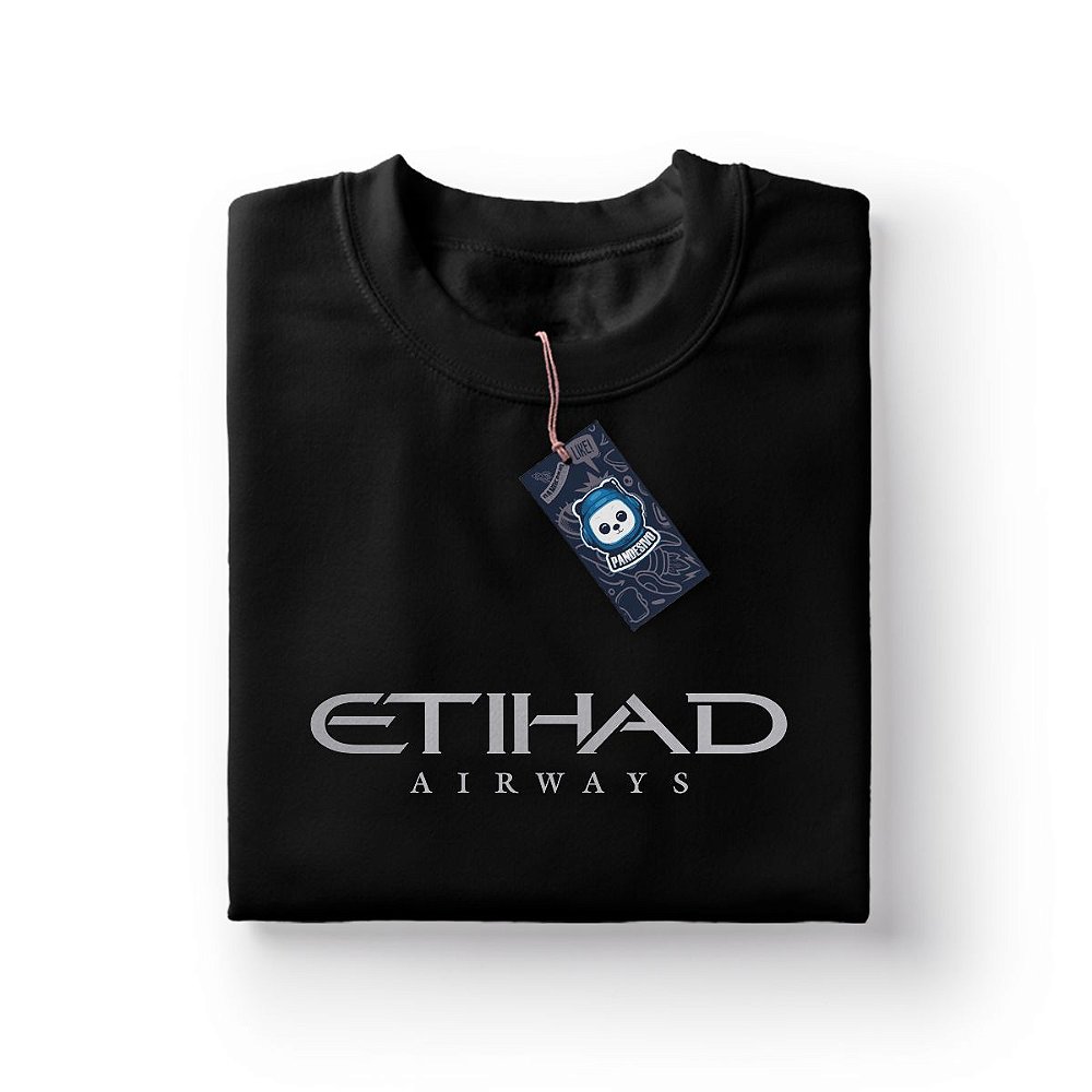 Camiseta Etihad Airways - Loja Pandesivo