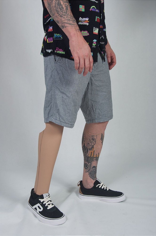 Capa para Prótese Transfemoral Confetti II Canvas - Loja do Amputado