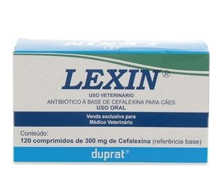 LEXIN 300 MG CEFALEXINA (120 COMPRIMIDOS) - Vetmat - Sua distribuidora ...