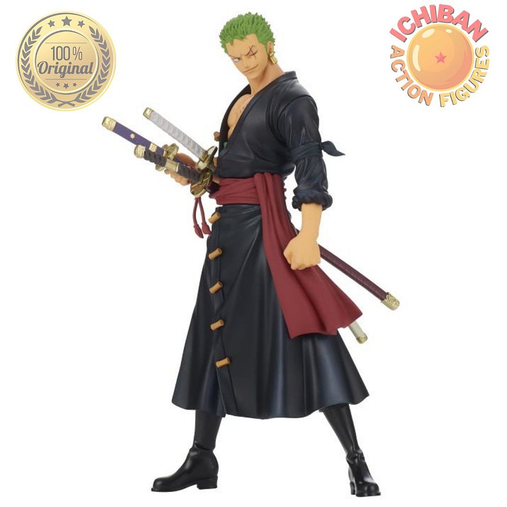 RORONOA ZORO DXF BANPRESTO 100% ORIGINAL LACRADO - ICHIBAN ACTION FIGURES