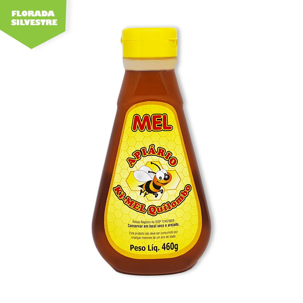 Mel Puro Silvestre Bisnaga 460g - Apiário Ki-Mel - Apiário Kimel