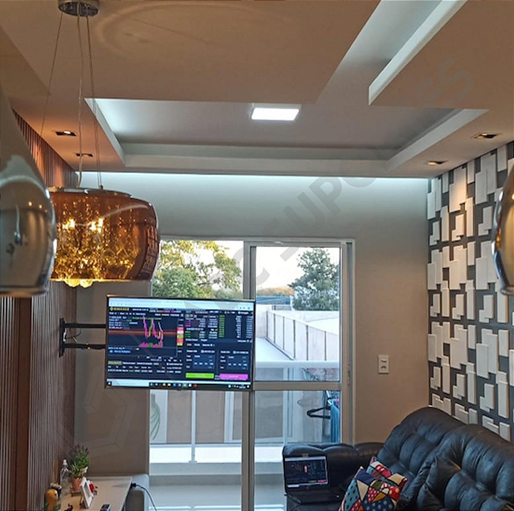 Suporte TV Quadri Articulado Extra Longo 10 à 55 Polegadas - ABC ...