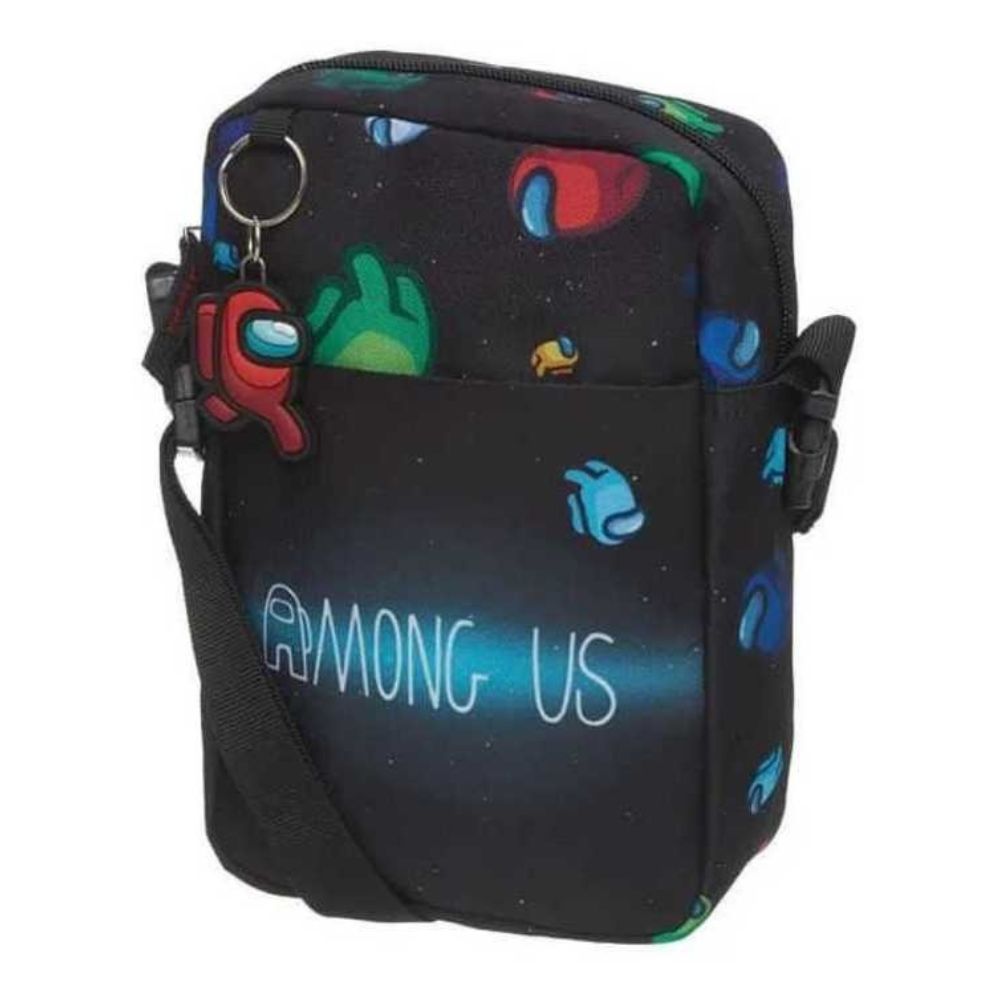 Bolsa Transversal Among Us Crewmate Preto - Dom Store Multimarcas ...